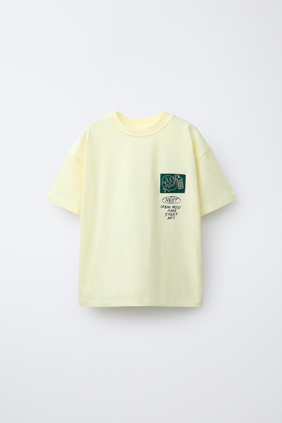 T-SHIRT ESTAMPADA GRAFFITI - Lima | ZARA Portugal