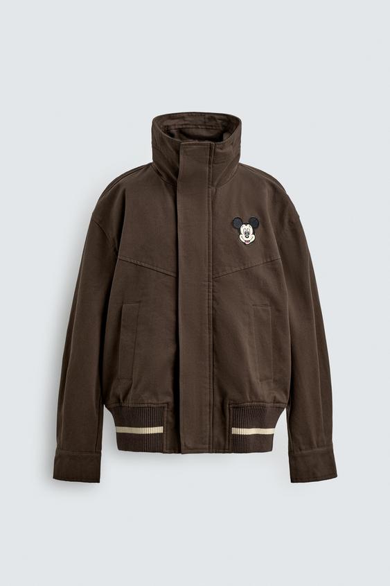JAKKE MED MIKKE MUS-MERKE HARRY LAMBERT FOR ZARA X DISNEY - Sjokolade ...