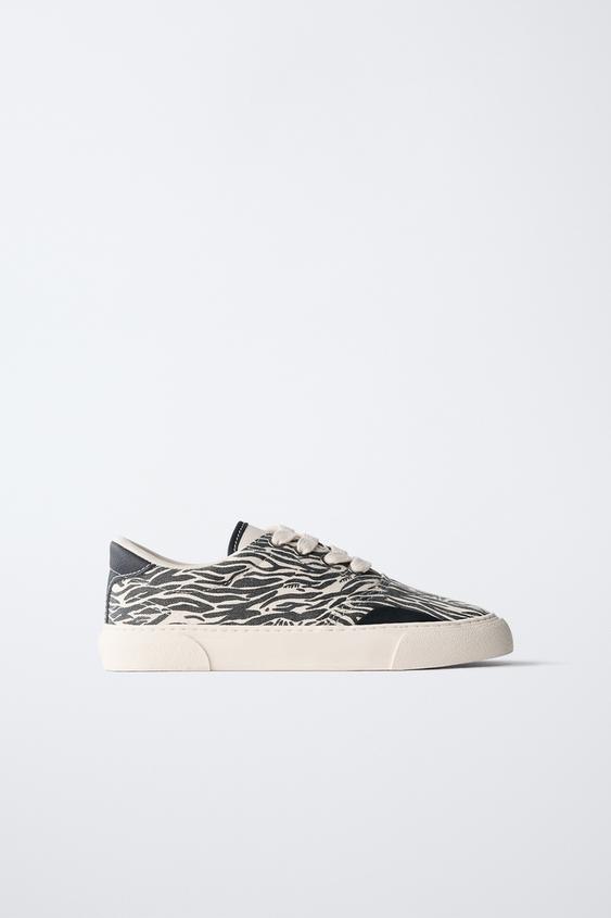 BAMBA ANIMAL PRINT - Blanco | ZARA Estados Unidos de América / United ...