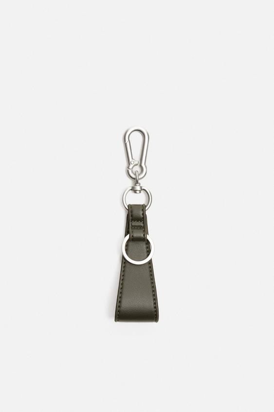 PLAIN KEY RING - Green | ZARA Australia
