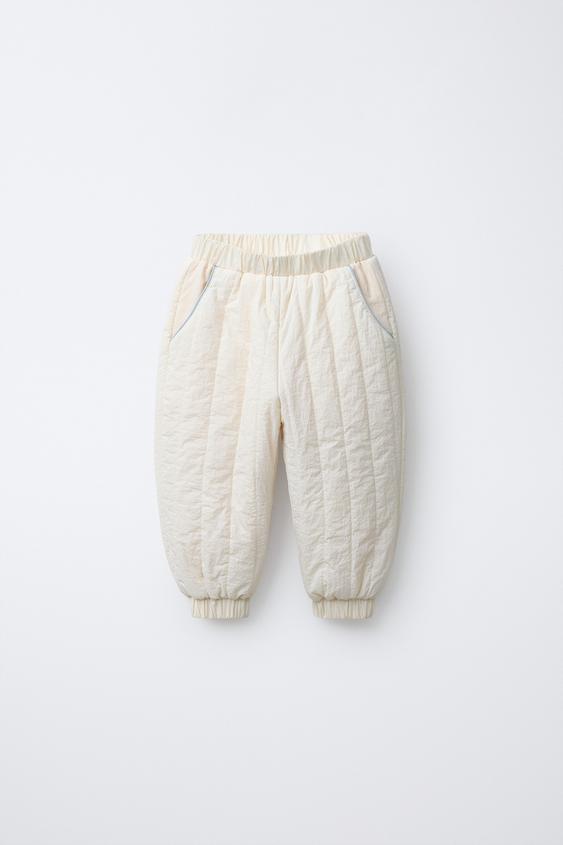 PANTALÓN BALLOON ACOLCHADO - Crudo | ZARA España