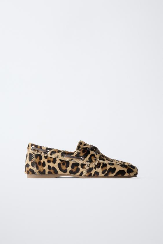 LEOPARDO RAŠTO ODINIAI BURIAVIMO PUSBAČIAI - Ruda | ZARA Lietuva ...