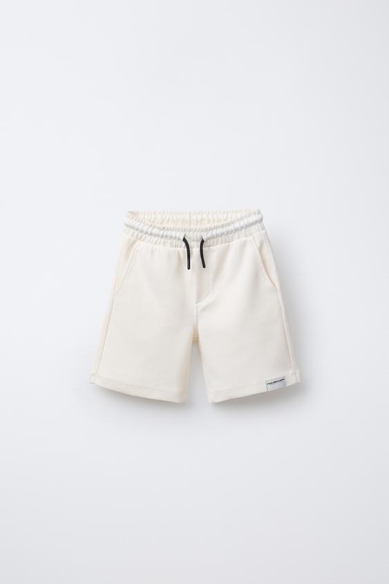 BERMUDA FELPA COMFORT - Ecrù chiaro | ZARA Italia / Italy