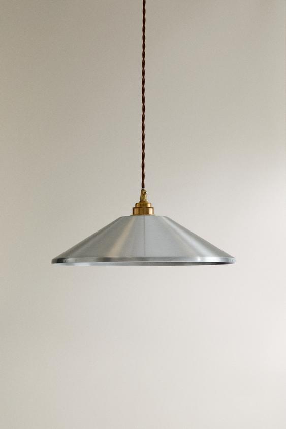 ALUMINIUM CEILING LAMP - Anthracite grey | ZARA Turkey