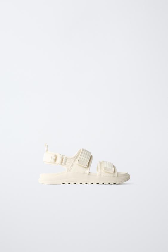 SANDÁLIA TÉCNICA - Branco-cru | ZARA Portugal