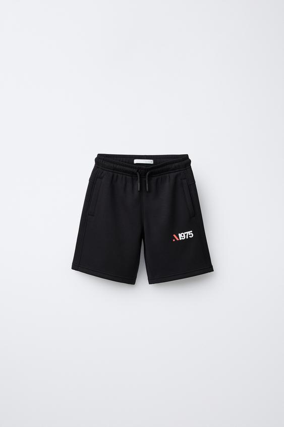 ATHLETIC SHORTS WITH MODAL - Black | ZARA United States
