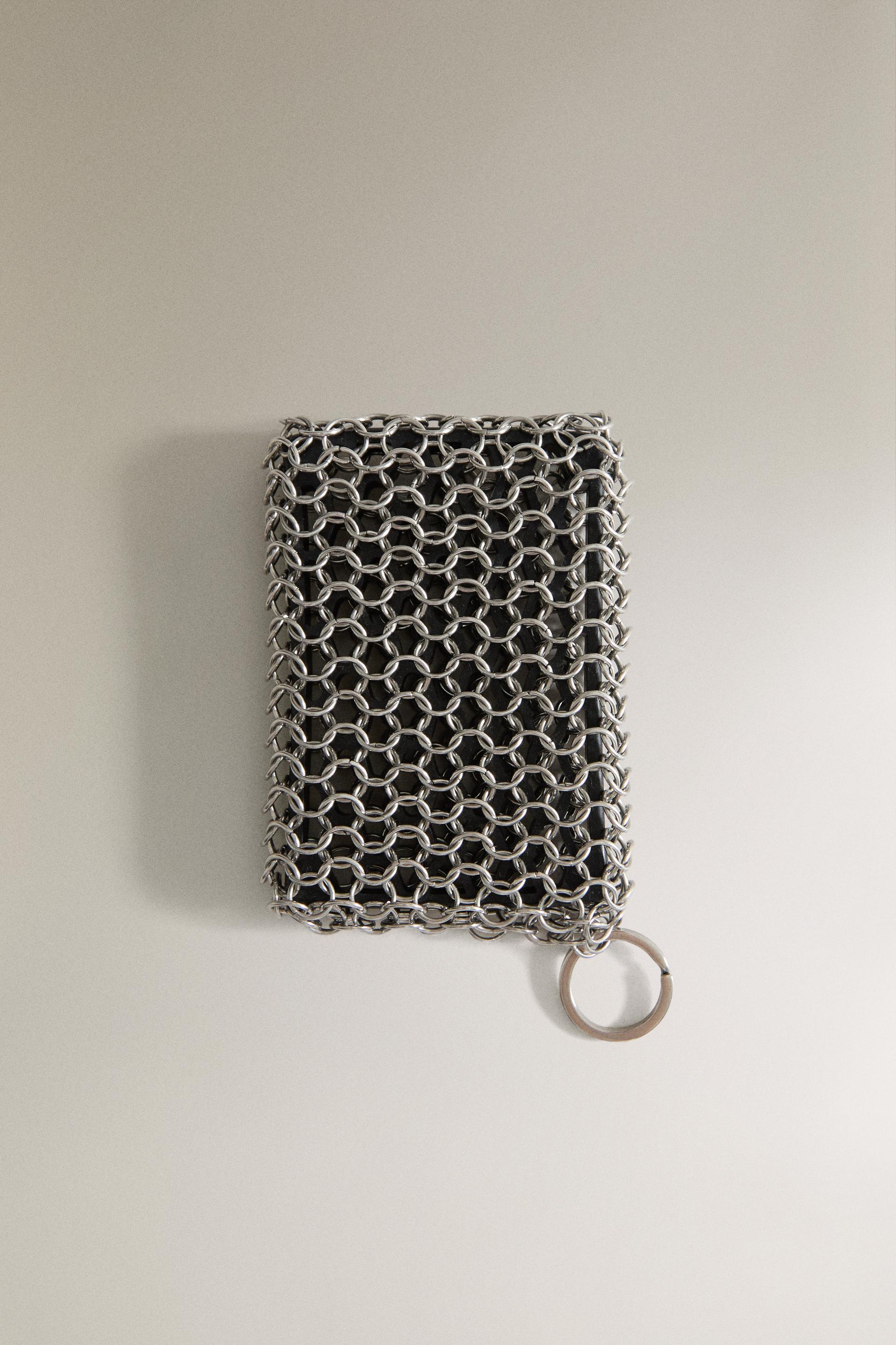 BAREBONES METAL MESH SCRUBBER - Steel | ZARA Ireland