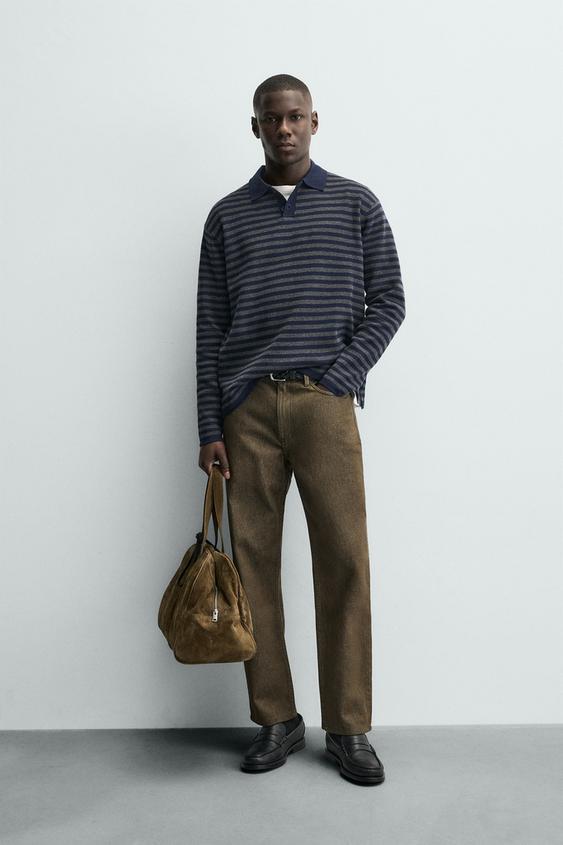 JEANS STRAIGHT FIT - Marrón claro | ZARA España