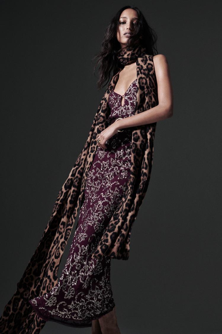 Lentejuelas Vestito Paillette Zara Vestido Lentejuelas Zara Vestidos ...