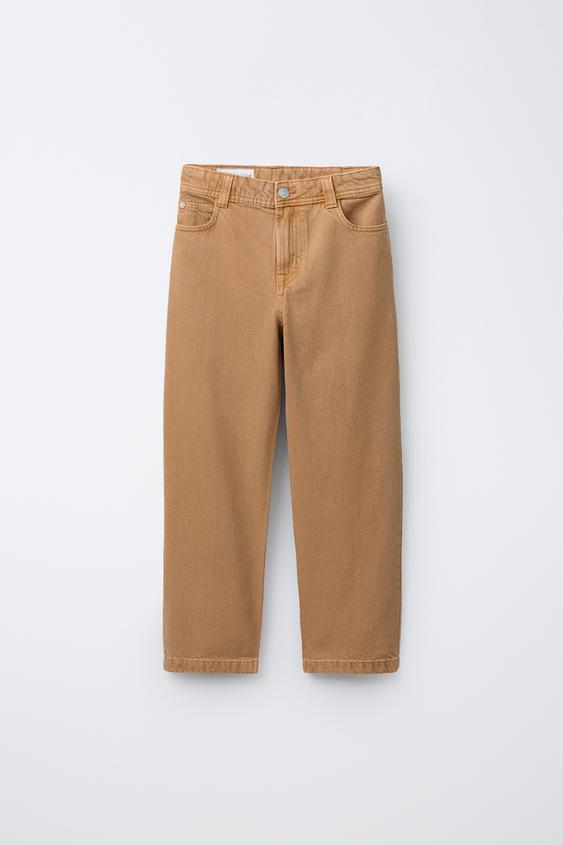ストレートキャンバスパンツ - パンプキン | ZARA Japan / 日本
