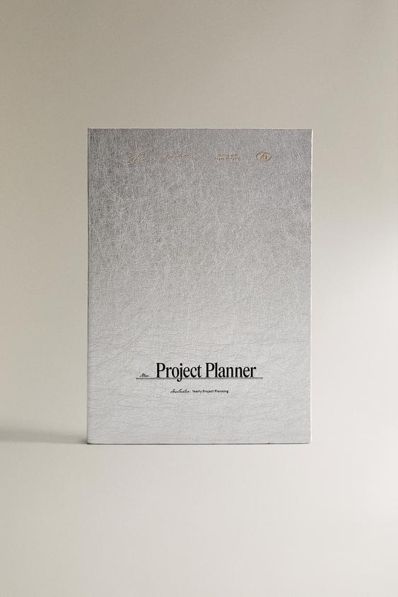 PROJECT PLANNER NOTEBOOK - Silver | ZARA United Kingdom