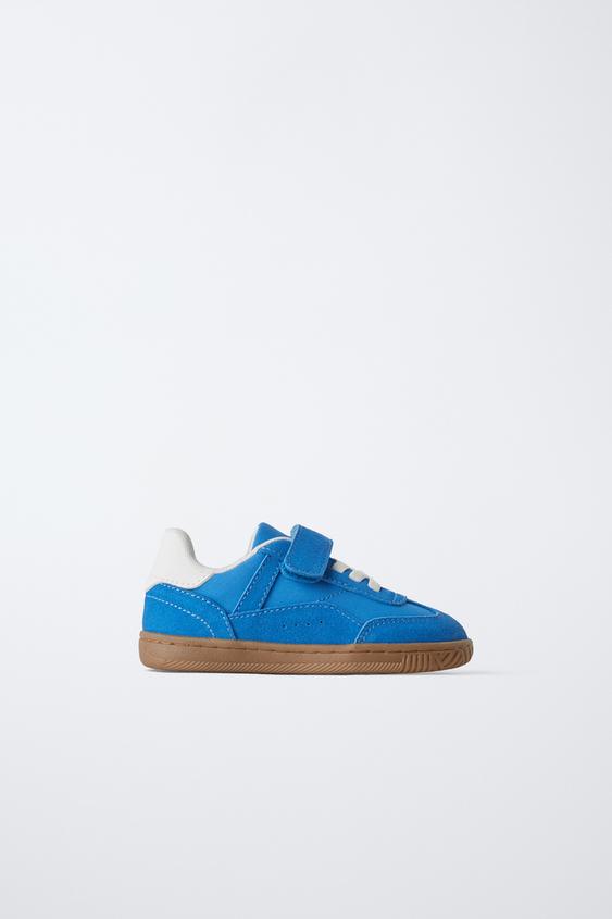 RETRO PLIMSOLLS - Blue | ZARA Saudi Arabia