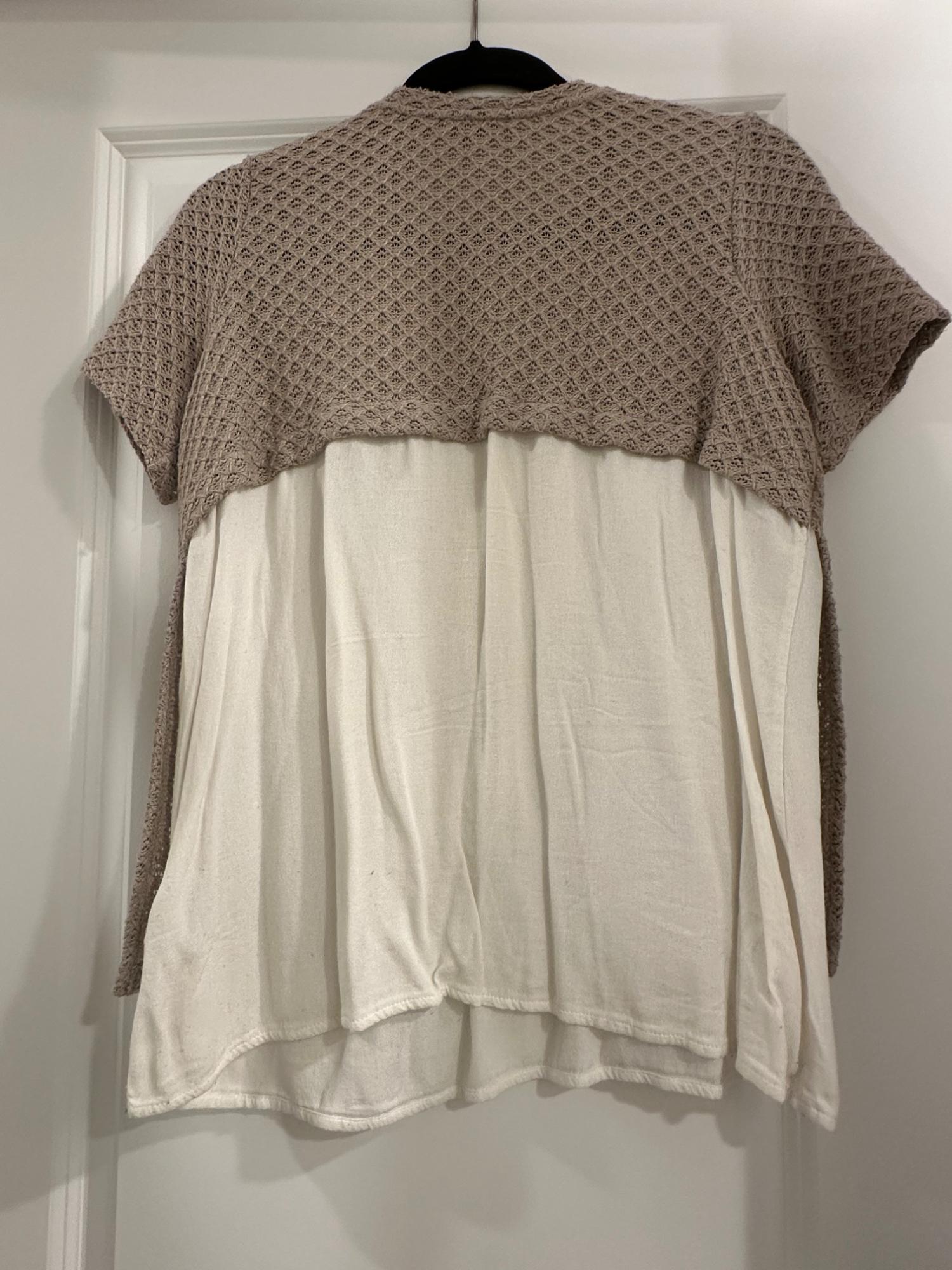 SWEATER MIXED TOP SHIRT SECONDHAND | Zara Preowned