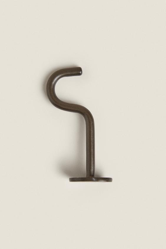 METALLIC CURTAIN RAIL HOOK - Black | ZARA United States