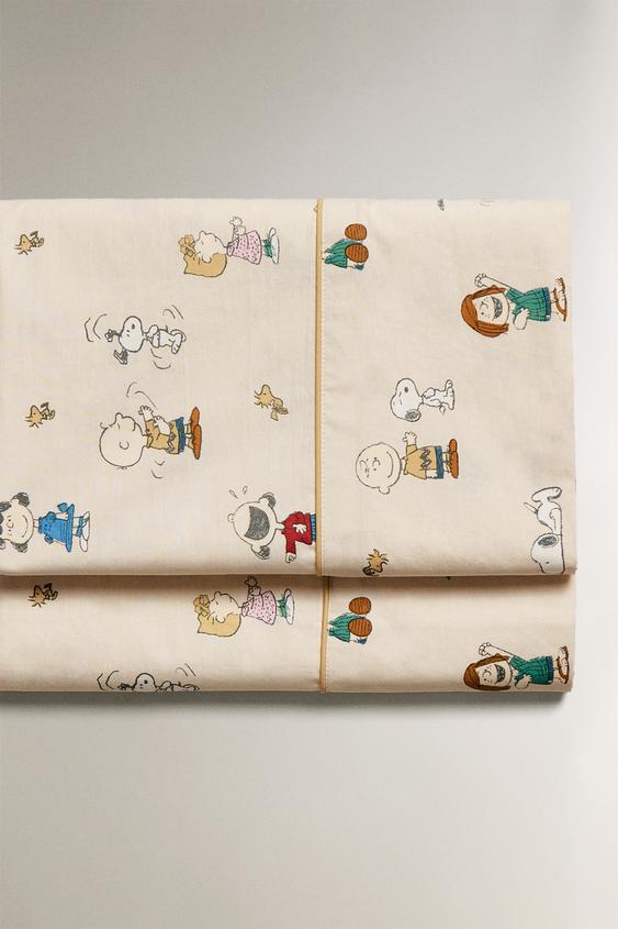 PEANUTS™ CHILDREN’S FLAT SHEET - Multicolored | ZARA United States