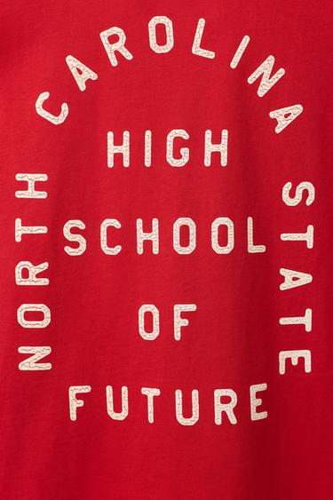 T-SHIRT JOGGING - Rouge | ZARA France