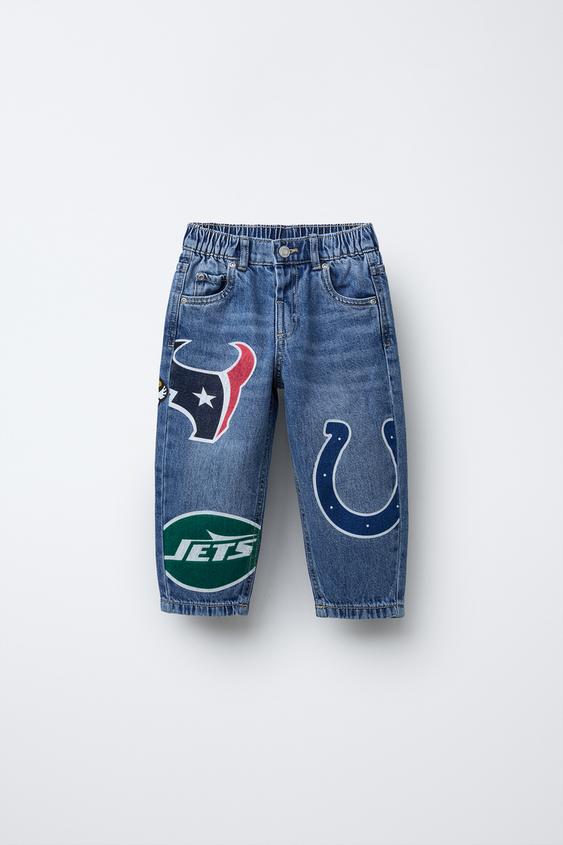 DENIM-HOSE © NFL - Mittelblau | ZARA Deutschland / Germany