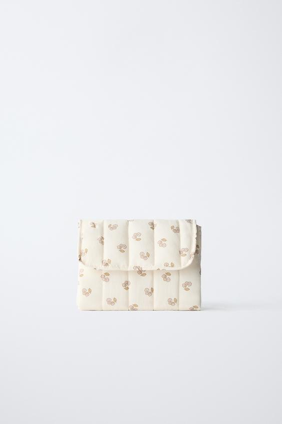 FLORAL PRINT CHANGING MAT - Ecru White | ZARA Australia