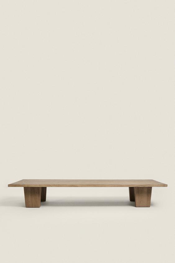 ELM WOOD CENTER TABLE/ COFFEE TABLE - Light beige | ZARA Canada