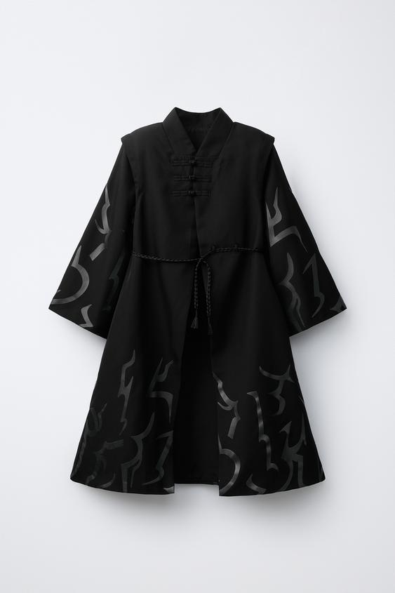 KPOP DEMON HUNTERS™ NETFLIX © COSTUME CAPE - Black | ZARA Iraq