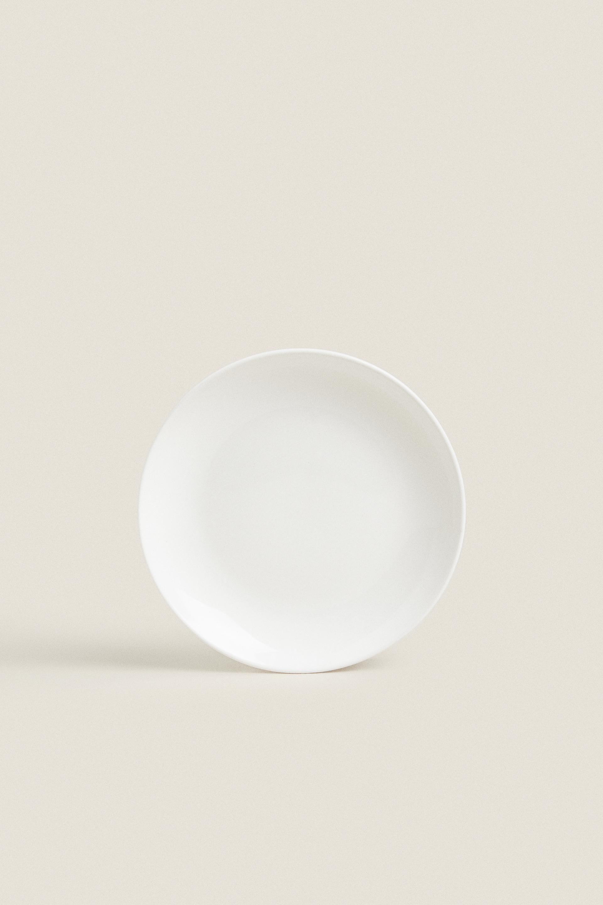 STONEWARE SIDE PLATE - White | ZARA Canada
