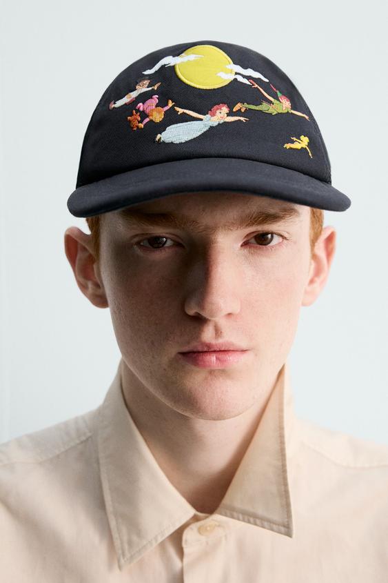 PETER PAN HARRY LAMBERT FOR ZARA X DISNEY CAP - Blue | ZARA United States