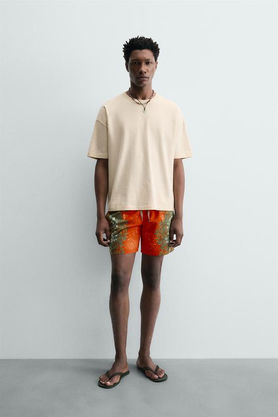 CAMISETA ESTAMPAS COMBINADAS GABRIEL AZEVEDO X ZARA - Branco-marfim ...