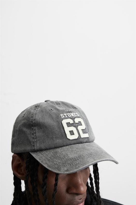 ROLLING STONES © PATCH CAP - Black | ZARA India