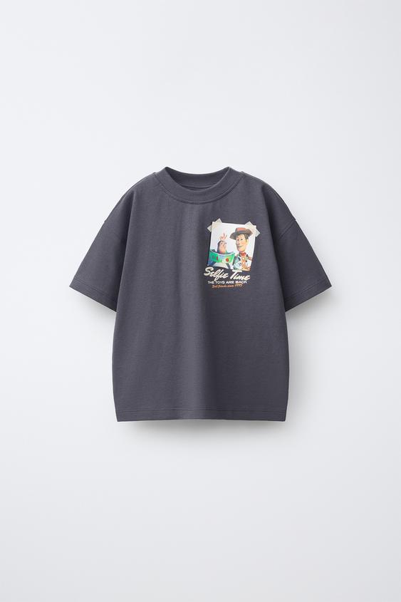 TOY STORY © DISNEY PIXAR PRINT T-SHIRT - Anthracite grey | ZARA Thailand