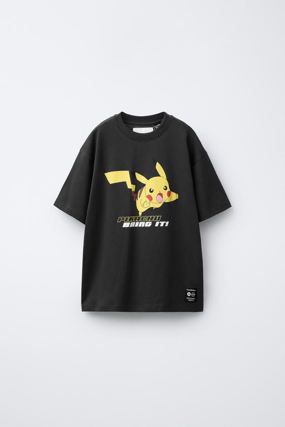 CAMISETA ESTAMPADA PIKACHU POKÉMON ™ - Antracita oscuro | ZARA Chile