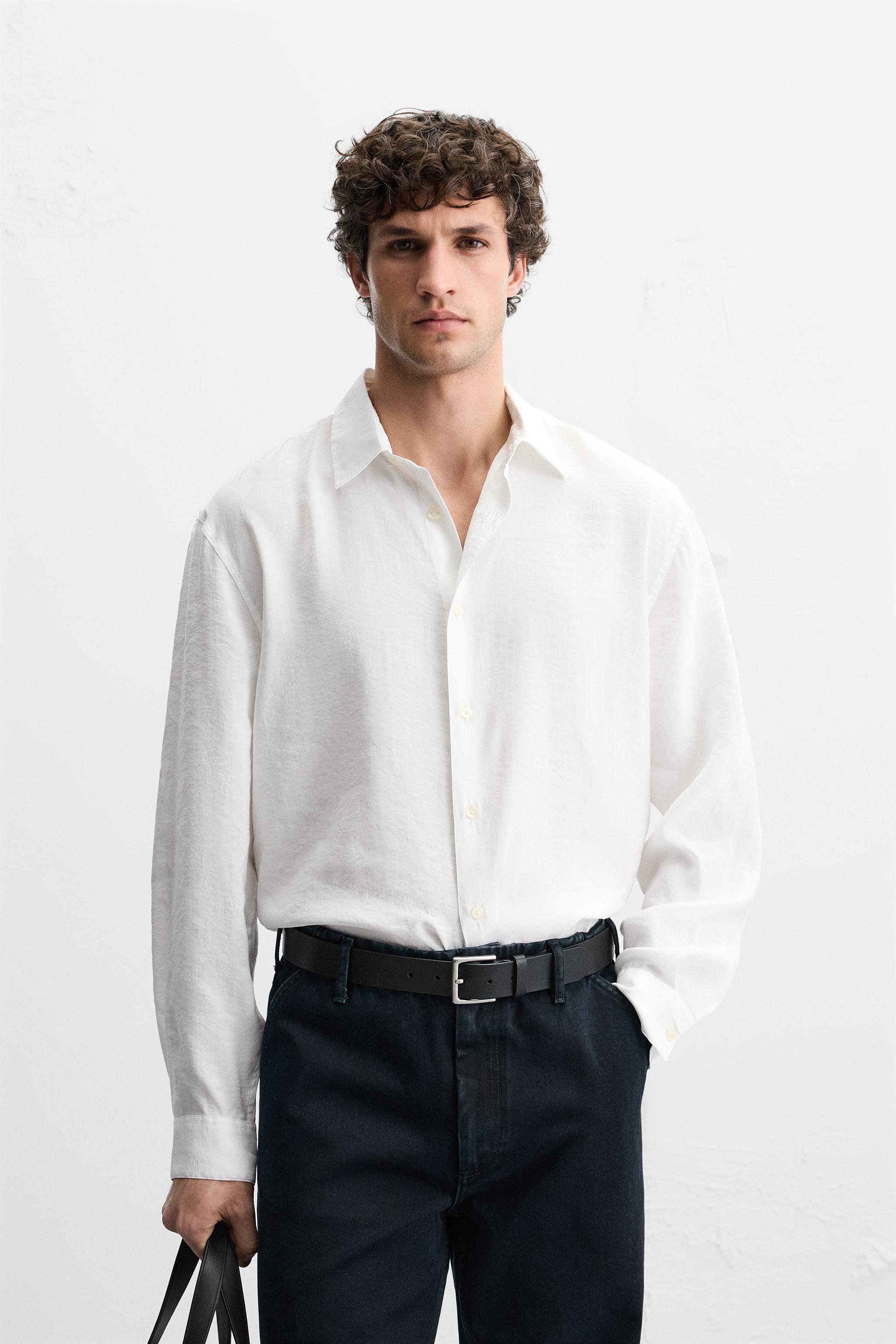 Zara white shirt store