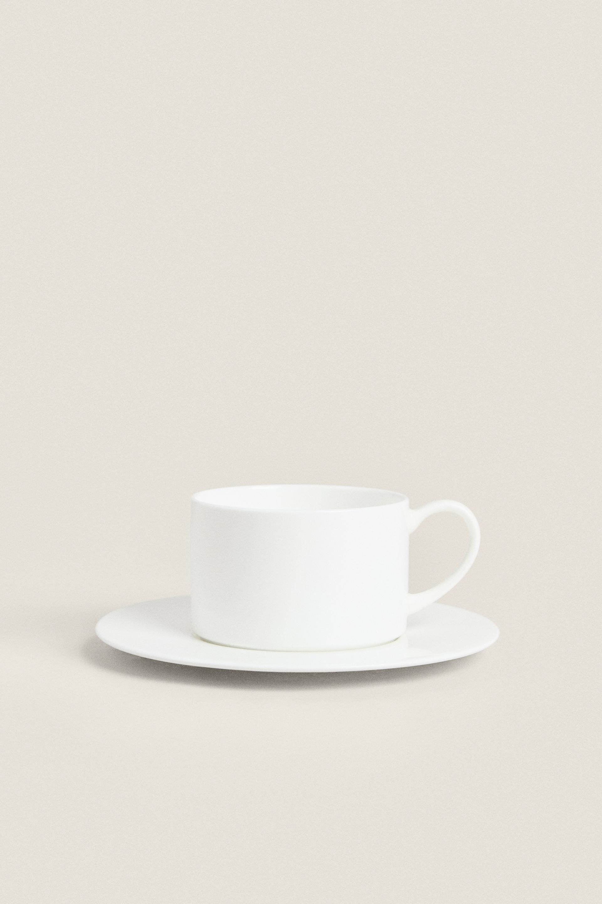 BONE CHINA TEACUP - White | ZARA United Kingdom