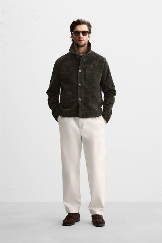 Pantalon À Texture Écru Zara France
