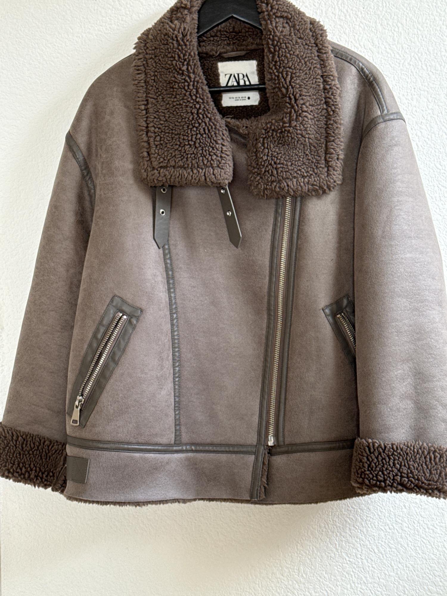 DOUBLE FACED JACKET | Zara Preowned