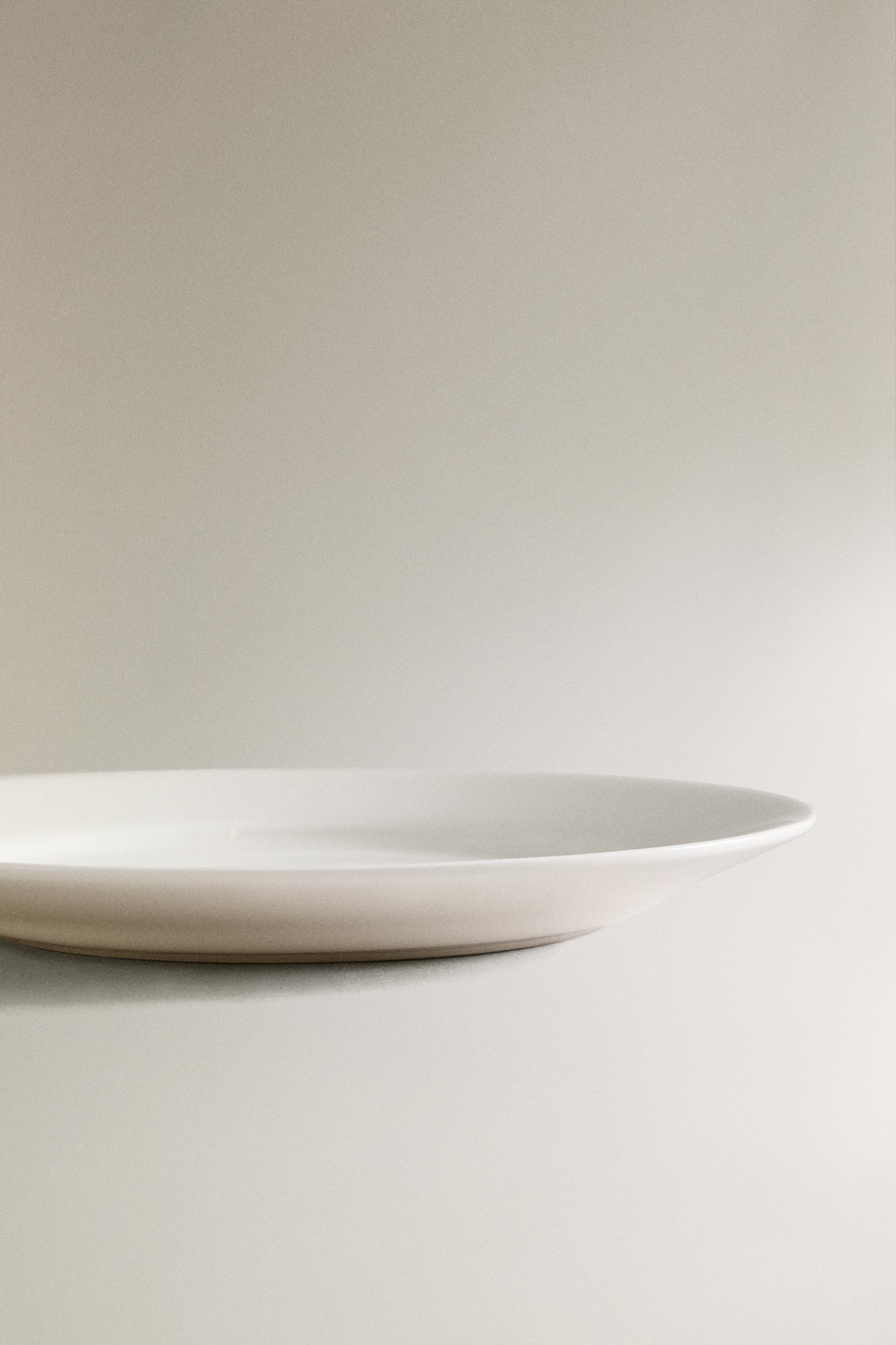 BONE CHINA SIDE PLATE - White | ZARA United States BONE CHINA SIDE PLATE - White | ZARA United States