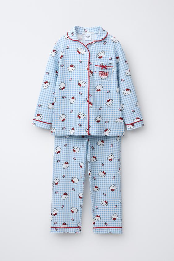 6-14 YEARS/ HELLO KITTY © SANRIO PYJAMAS - Blue | ZARA Thailand