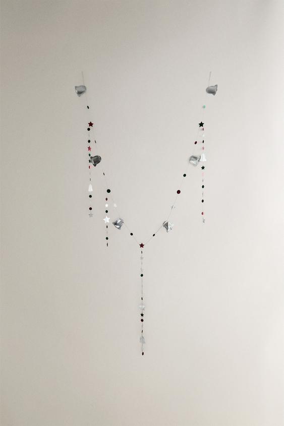 METALLIC PAPER CHRISTMAS GARLAND - Multicolored | ZARA Canada