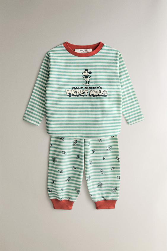 CHILDREN'S MICKEY MOUSE ©DISNEY PYJAMA SET - Green | ZARA Ireland