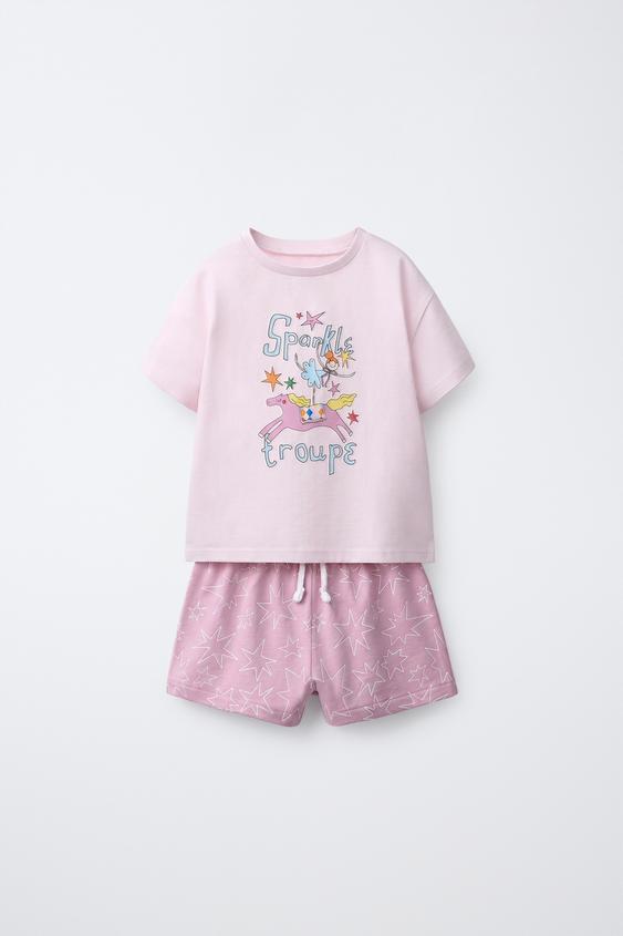 2-6 ANS/ PYJAMA IMPRIMÉ CIRQUE DANSEUSE - Rose | ZARA Suisse / Switzerland