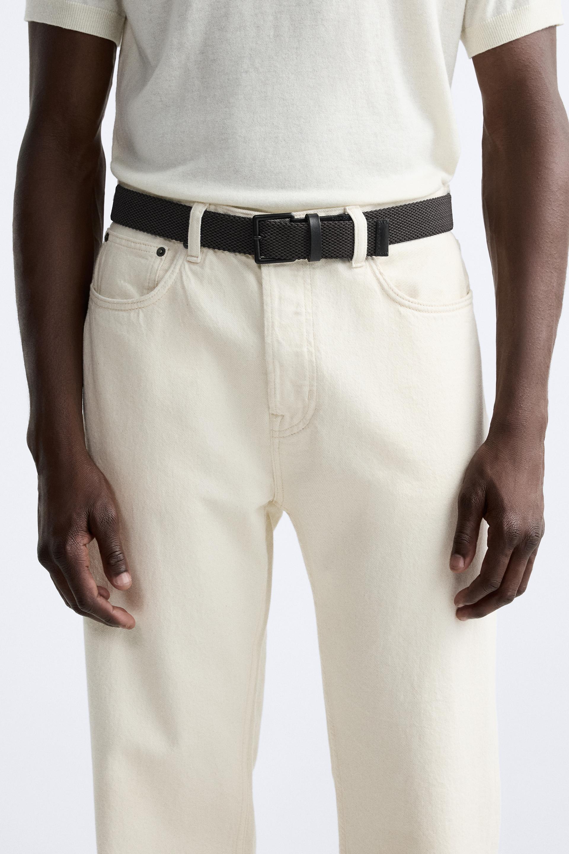 REVERSIBLE STRETCH BELT - Black | ZARA United States