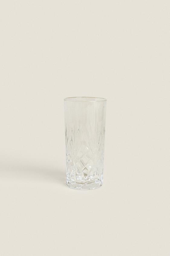 Tall Tumbler With Raised Design Zara United States