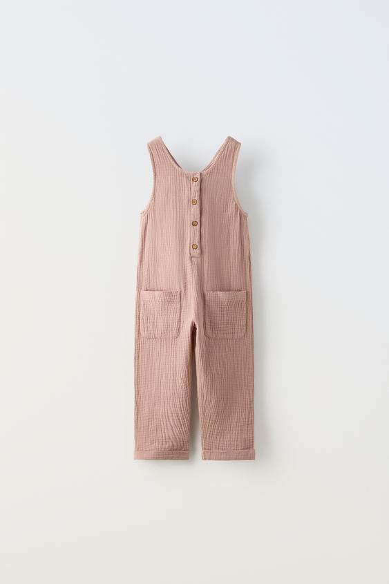 CREPE JUMPSUIT - Vinegar | ZARA Georgia