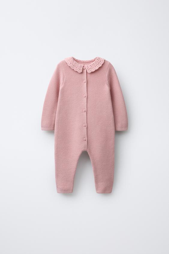 MONO PUNTO LINKS CROCHET - Rosa medio | ZARA Chile