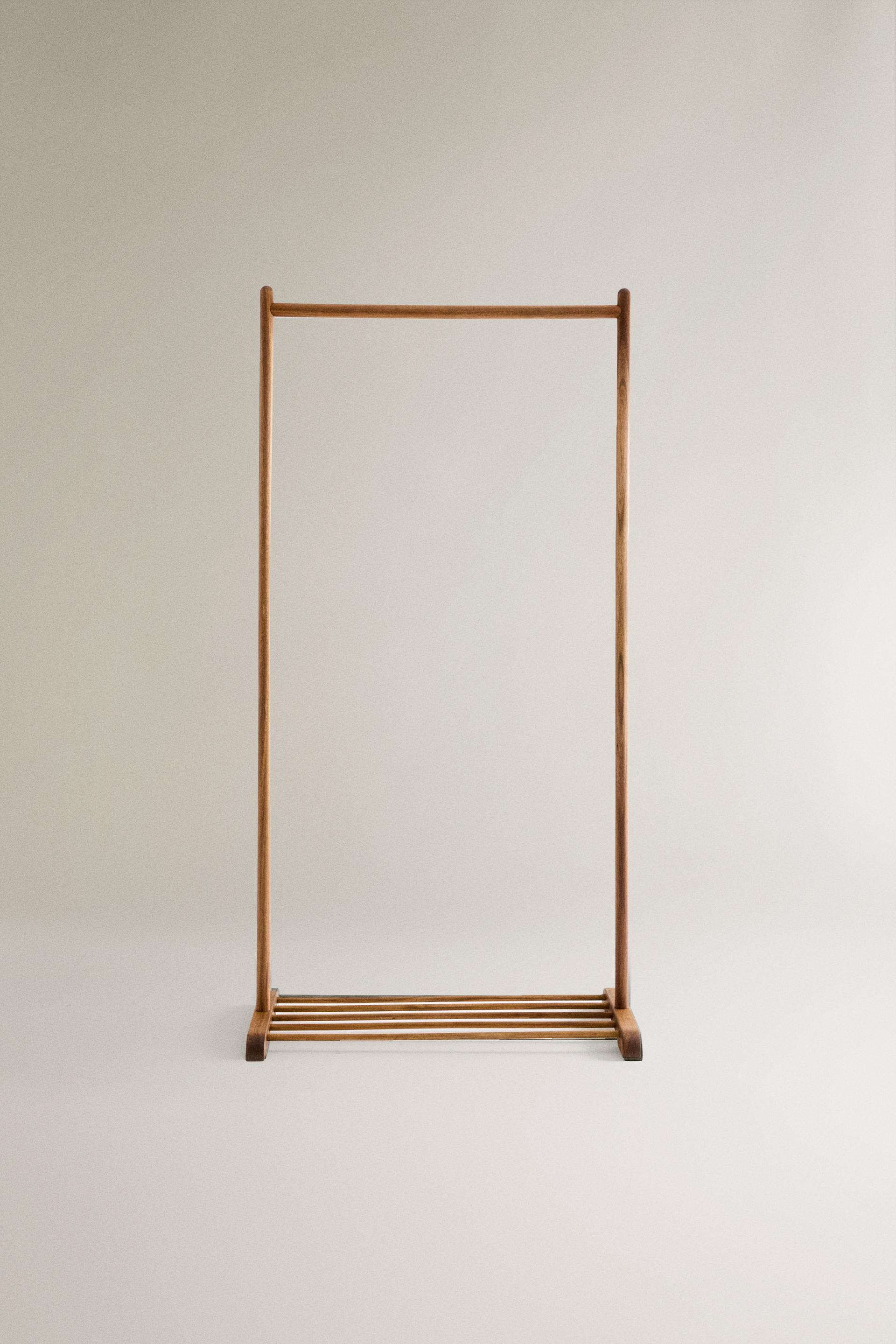 ACACIA WOOD RACK - Brown | ZARA United States