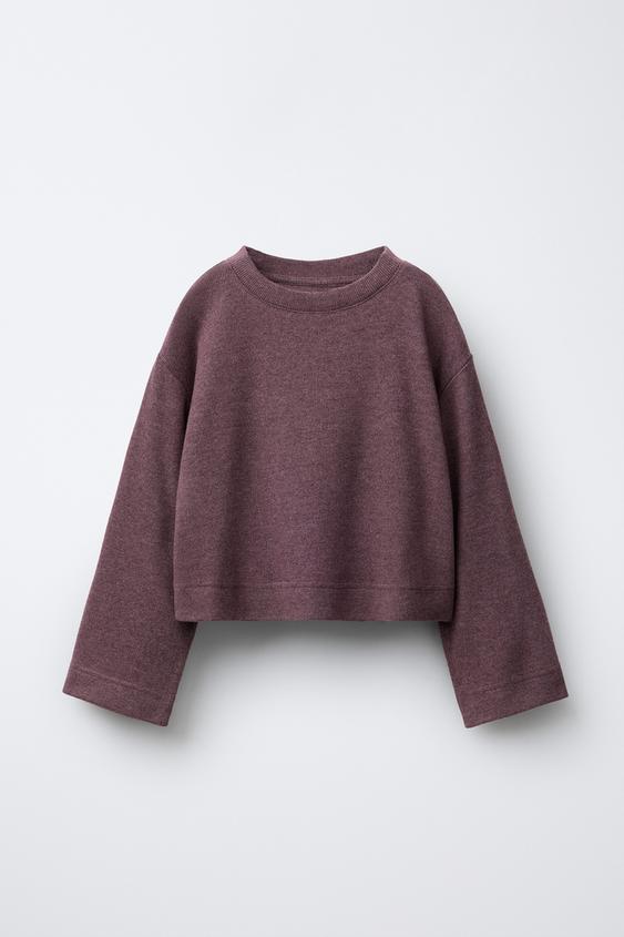 CAMISETA SOFT TOUCH - Beringela | ZARA Brasil