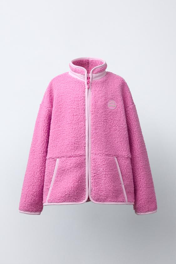 ΜΠΟΥΦΑΝ ΑΠΟ ΣΥΝΘΕΤΙΚΟ ΜΑΛΛΙ ΠΡΟΒΑΤΟΥ ΣΥΛΛΟΓΗ SKI - Ροζ | ZARA Greece ...
