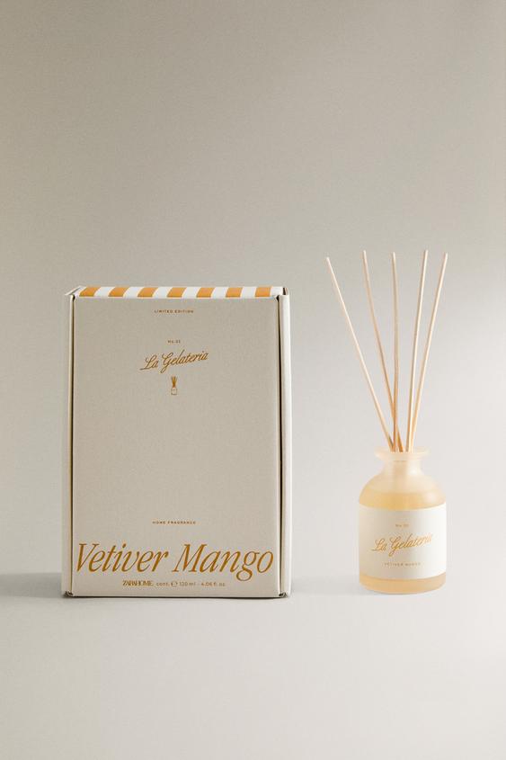 (120 ML) VETIVER MANGO REED DIFFUSERS - Orange | ZARA United Kingdom