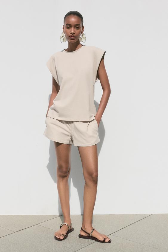 RUSTIC SHORTS - Sand | ZARA Turkey