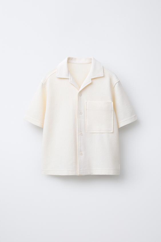 RUSTIC SHIRT - Ecru | ZARA United States