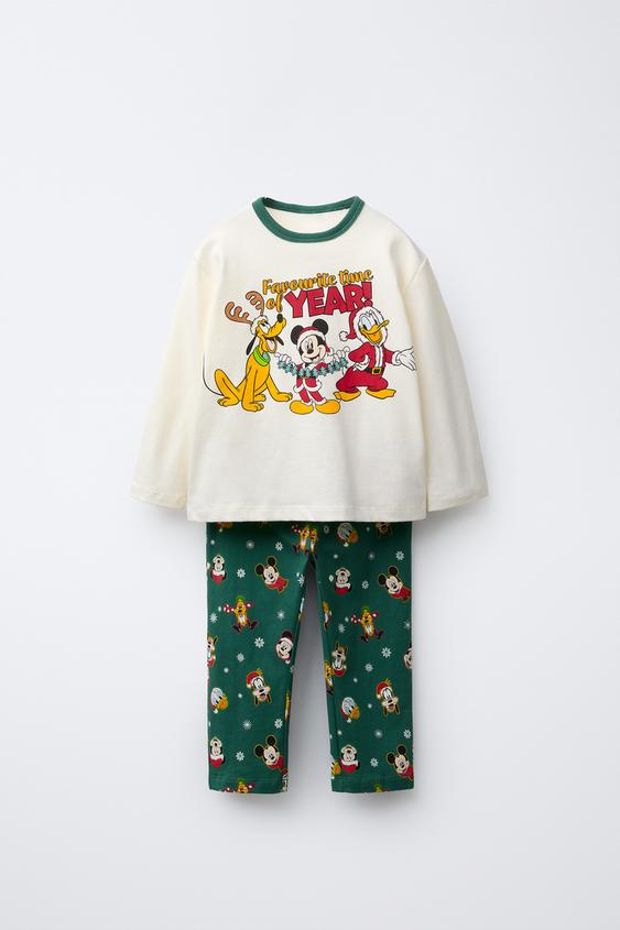 2-6 ÅR/ MÖNSTRAD PYJAMAS MUSSE PIGG OCH VÄNNER © DISNEY - Grön | ZARA ...